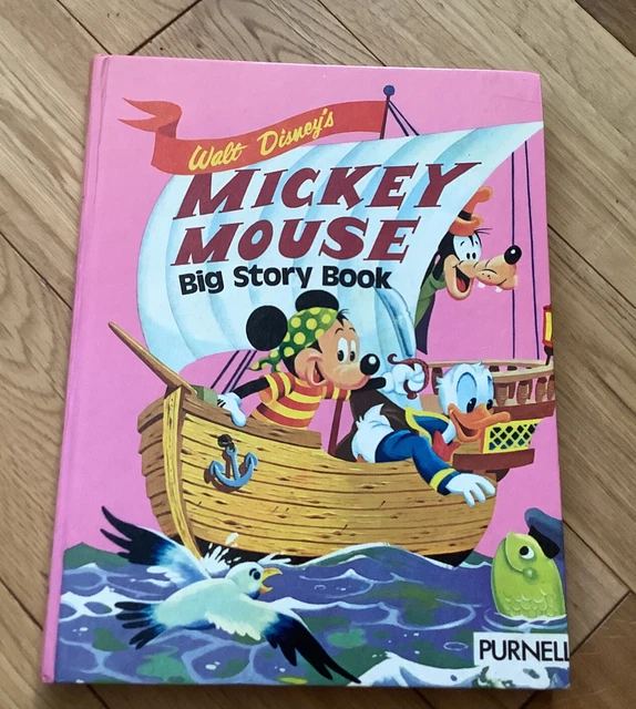 WALT DISNEY'S MICKEY Mouse Big Story Book, Purnell Books, 1973 £2.50 ...
