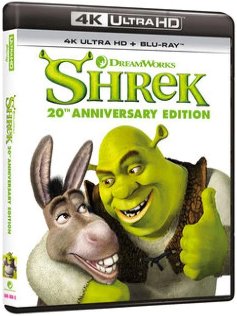 SHREK 20TH ANNIVERSARY 4K Ultra Hd + Blu-Ray EUR 25,99 - PicClick FR
