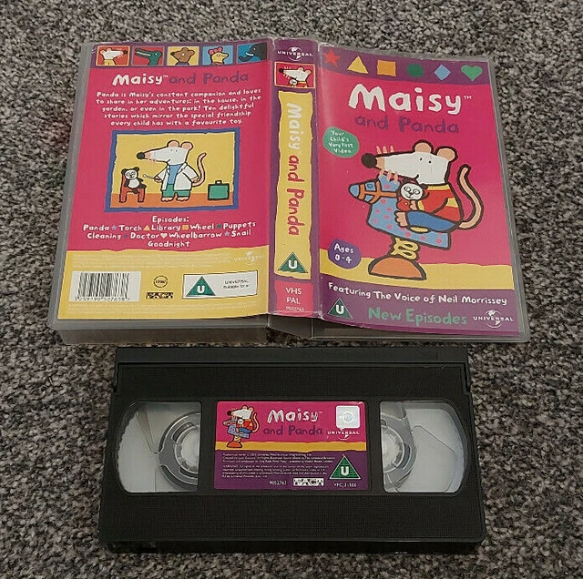 MAISY AND PANDA And Other Stories Torch Library Pal Vhs Video Kids ...