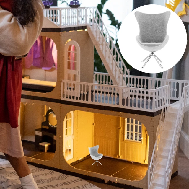 CHAISE DE CANAPÉ Maison Poupée Pivotante Fauteuil Miniature Décor EUR 10,55 - PicClick FR