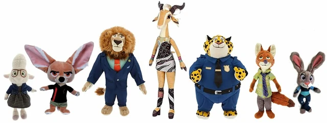 DISNEY ZOOTOPIA SOFT Toy Bundle Zootropolis Plush Set Of Favourite ...