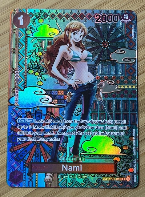 NAMI SP AWAKENING of the New Era OP05 inglese OP01-016 ALT ART ONE PIECE TCG EUR 154,69 ...