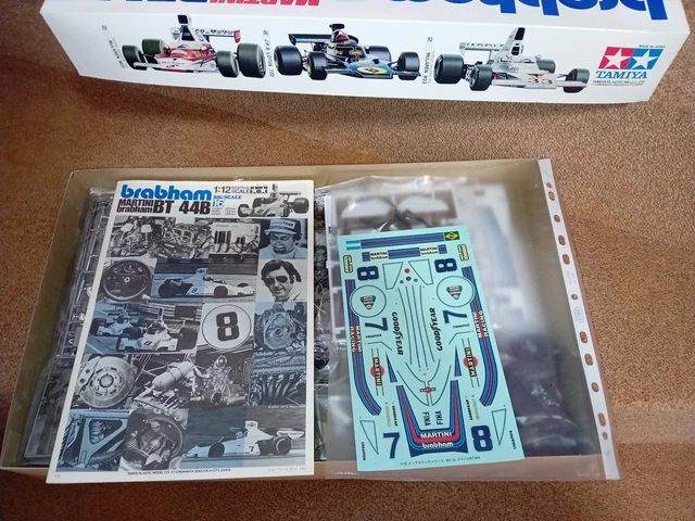 MARTINI BRABHAM BT44B F-1 Bausatz von Tamiya 1:12 Big Scale #12016 EUR ...