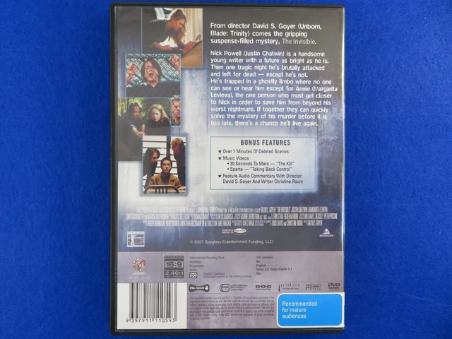 THE INVISIBLE - DVD - Region 4 - Fast Postage !! $9.99 - PicClick AU