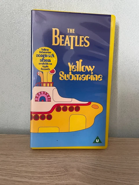 THE BEATLES YELLOW Submarine Movie VHS, 1999 Collectable Vintage New ...