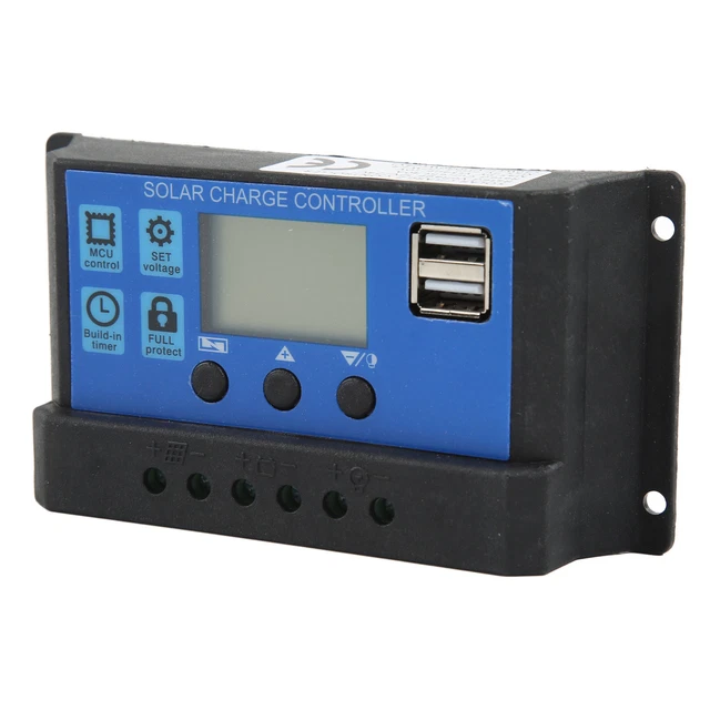 SOLAR PANEL MONOCRYSTAL Solar Cell Panel Controller Kit 30W 18V Output ...