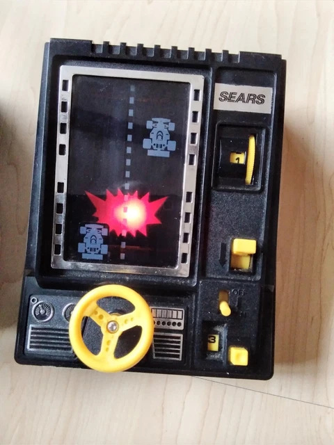 VINTAGE SEARS BATTERY Powered Driving Game In Box Works $30.00 ...