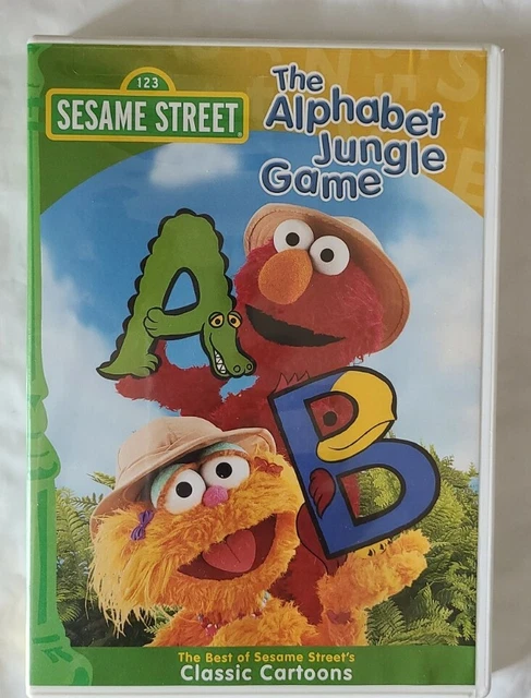 SESAME STREET - The Alphabet Jungle Game by Kevin Clash, Martin P ...