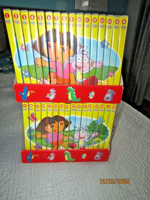 DORA THE EXPLORER collection 1-32 (DVD, 2007) £69.99 - PicClick UK