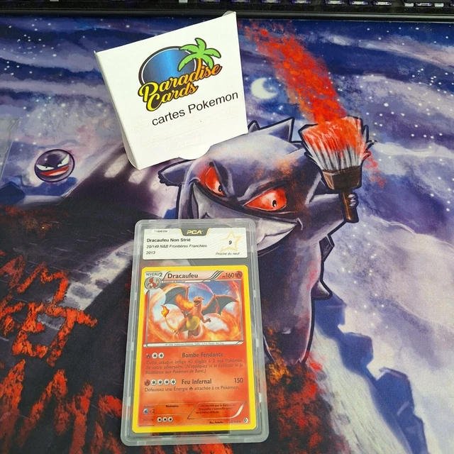 CHARIZARD NON-STRIATED HOLO 20/149 NB07 Borders Crossed New PCA 9 PSA £ ...