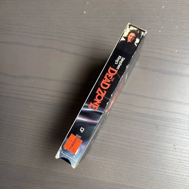 THE DEAD ZONE 1983 Vhs Tape Horror Christopher Walken Steven King £5.36 ...