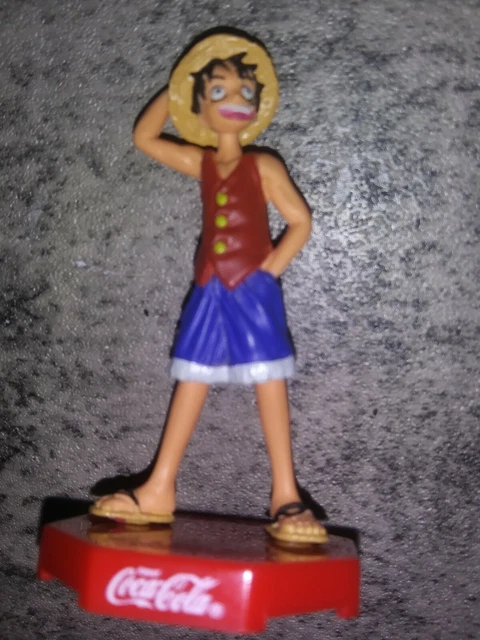 ONE PIECE LUFFY 2" Coca Cola figurine gacha de collection jouet anime ...