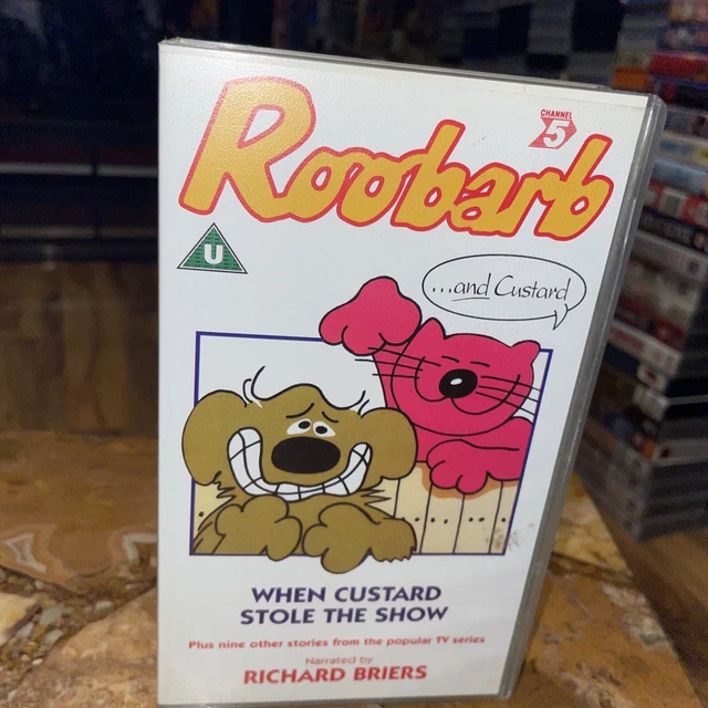 ROOBARD AND CUSTARD When Custard Stole The Show Video Vhs Grange ...