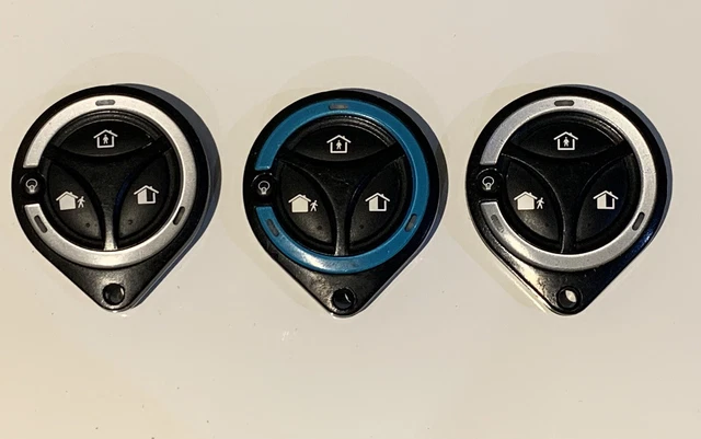 HONEYWELL HOME TCC8M 4-Button Compact 2-Way Key Fob Transmitter Bundle ...