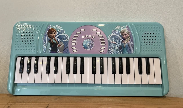 DISNEY FROZEN PIANO Keyboard MUSICAL Rhythm Instruments Self Play ...