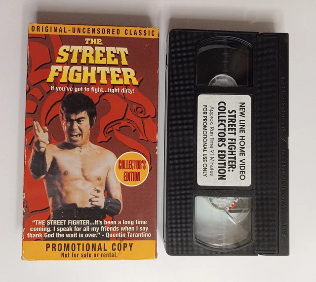 THE STREET FIGHTER: Collector's Edition (VHS, 1975) Very Rare / Promo ...