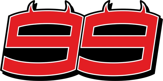 JORGE LORENZO NUMBER 99 Sticker / Decal - New 2019 - 150mm x 75mm £6.60 ...