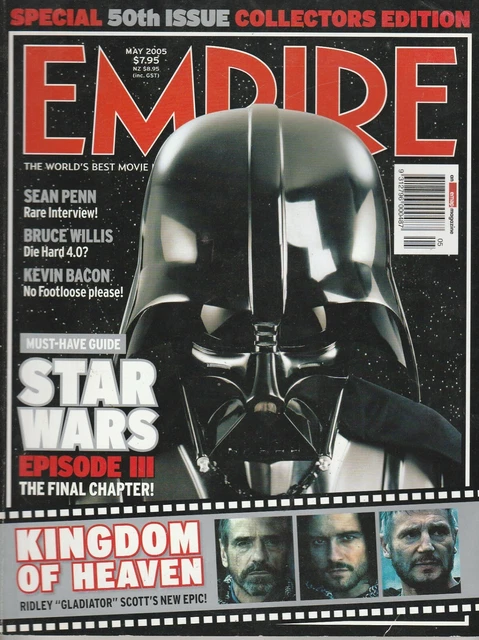EMPIRE MAGAZINE: MAY 2005--Star Wars Episode III cover EUR 7,85 ...
