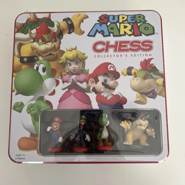 SUPER MARIO COLLECTOR'S Edition Chess Set in Metal Tin New/Sealed £73. ...