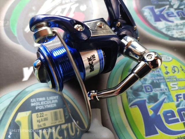 GRAUVELL TITAN SPORT Rock F25 Fixed Spool Fishing Reel £19.99 - PicClick UK