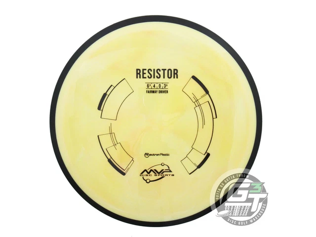 NEW MVP DISC Sports Neutron Resistor 167g Yellow Fairway Driver Golf ...