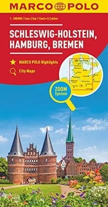 MARCO POLO REGIONALKARTE Deutschland Blatt 01 Schlesw... | Livre | état très bon EUR 5,20 ...
