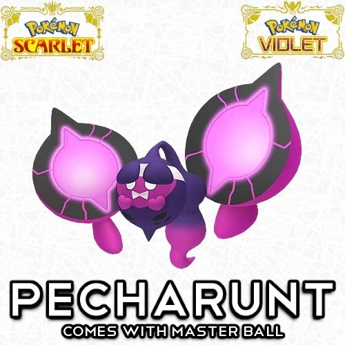 PECHARUNT NON LUCIDO Lv. 88 Timid Nature Pokemon Mitico Viola Scarlatta ...