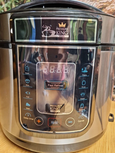 PRESSURE KING SC-30SA Pro 8-in-1 Electric Pressure Cooker £31.89 ...