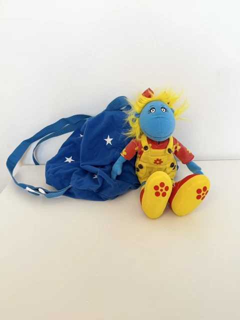 HASBRO VINTAGE TWEENIES Bella Backpack Soft Toy Plush Childrens Bag ...
