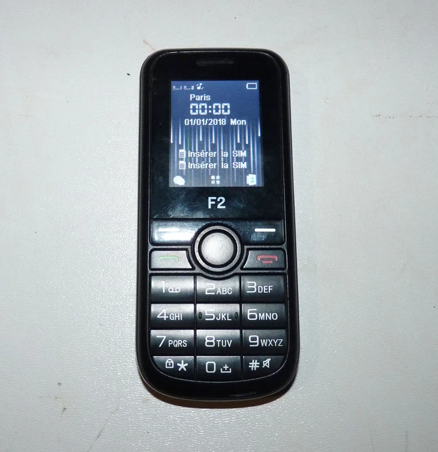 TÉLÉPHONE MOBILE - Altice (SFR) F2 - Noir - Débloqué - Fonctionne ...