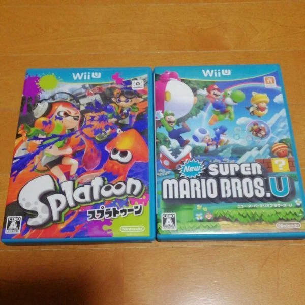 WII USUPER MARIO Bros. U Splatoon Set Japonais Version EUR 80,86 ...