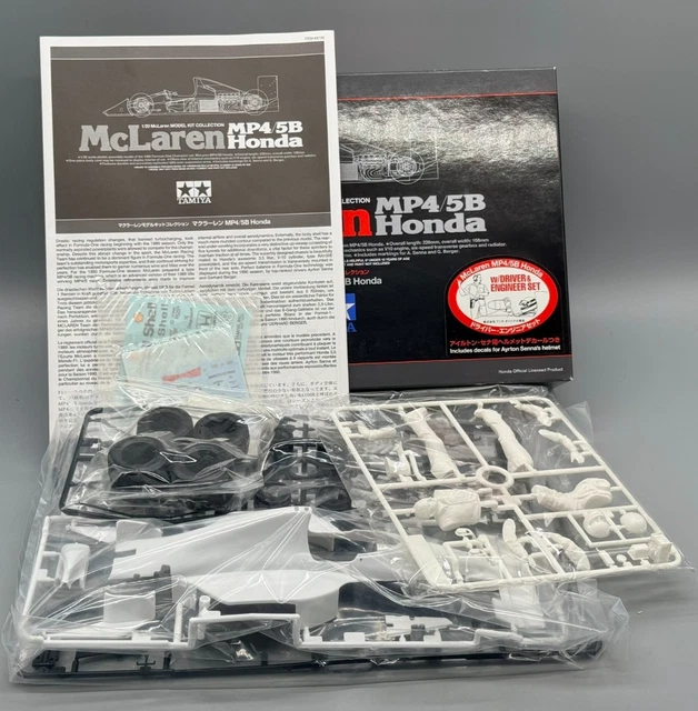 MODELLAUTOS BAUSATZ 1:20 Tamiya McLaren Honda MP4/5B #27 mit OVP EUR 84 ...