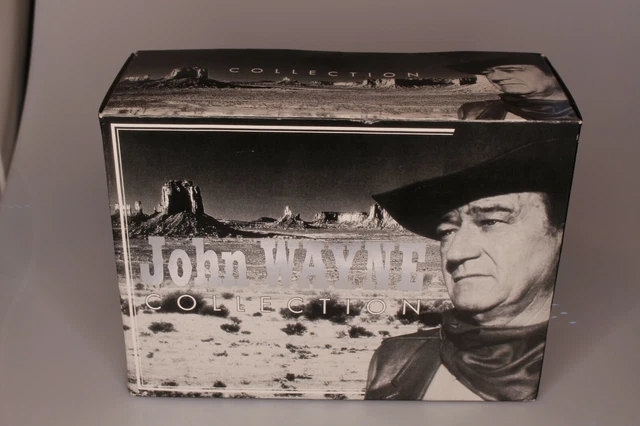 JOHN WAYNE COLLECTION Madacy Music Group VHS Box Set 10 Black White ...