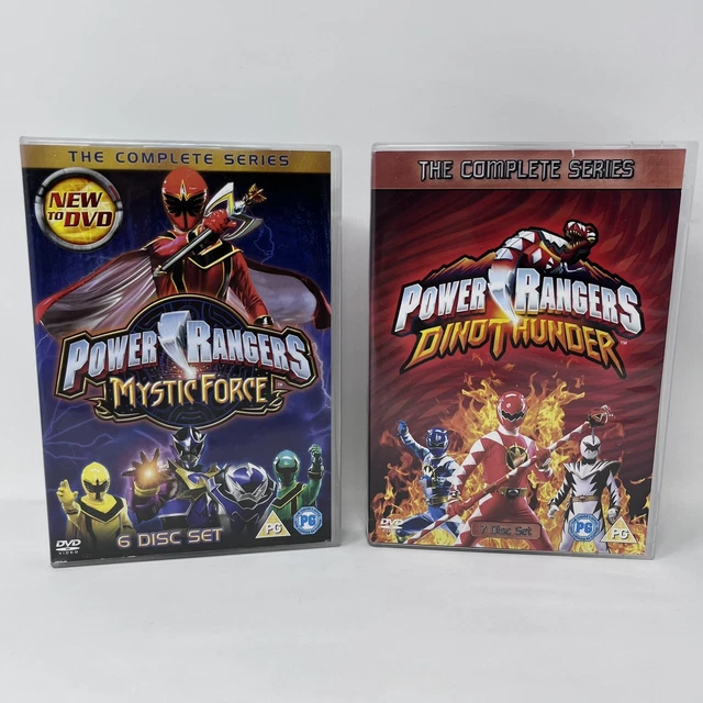 POWERRANGERS DVD BOX Sets, Dino Thunder Complete Series + Rangers ...