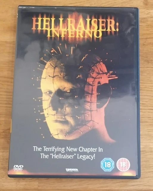 DVD - HELLRAISER Inferno Clive Barker Pinhead Horror PAL UK R2 Doug ...