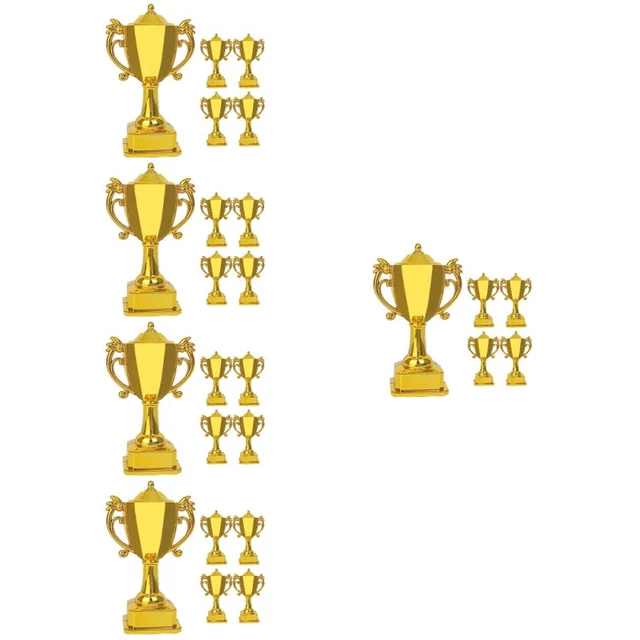 5 PACK SMALL Award Trophy Mini House Soccer Dollhouse Child £15.69 ...