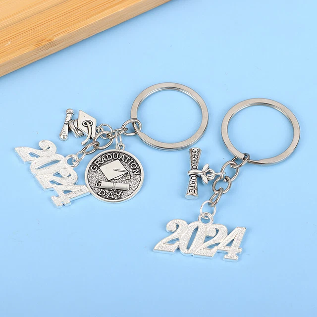 2024 GRADUATION CEREMONY Keyring Graduation Cap Graduation Certificate ...