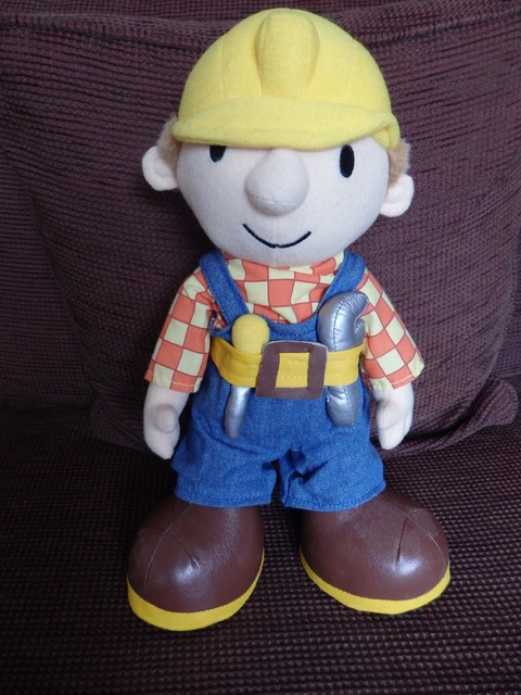 VINTAGE BOB THE Builder Soft Toy 1998 Still With Tools Attached £10.00 ...