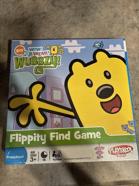 WOW! WOW! WUBBZY Flippity Find Game - Brand New Sealed PlaySkool Games ...