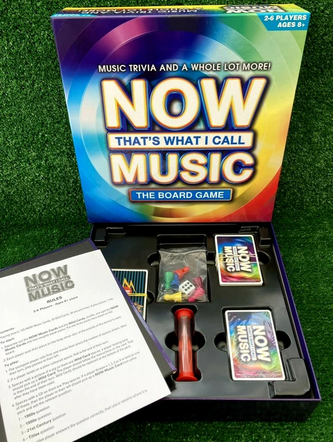 NOW THAT'S WHAT I Call Music THE BOARD Game Family Party Music Trivia ...