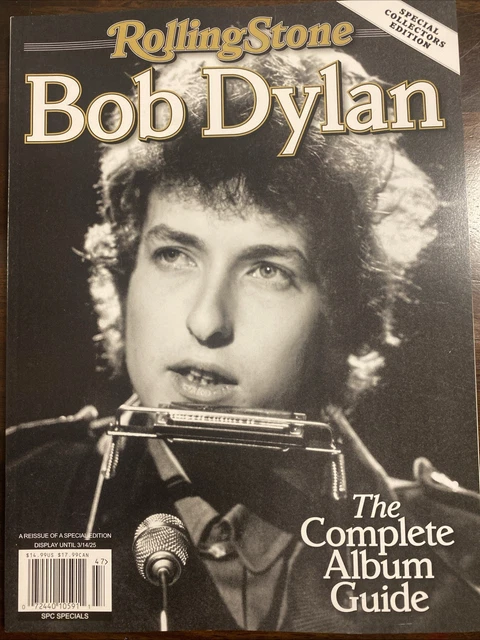 ROLLING STONE MAGAZINE Bob Dylan Complete Album Guide Special Collector Edition £5.94 - PicClick UK