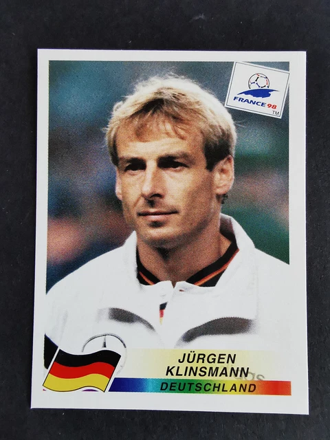 JURGEN KLINSMANN PANINI World Cup France 98 #386 Germany £3.68 - PicClick UK