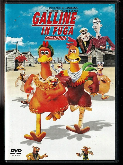 GALLINE IN FUGA (2000) di Nick Park, Peter Lord - DVD EX NOLEGGIO ...