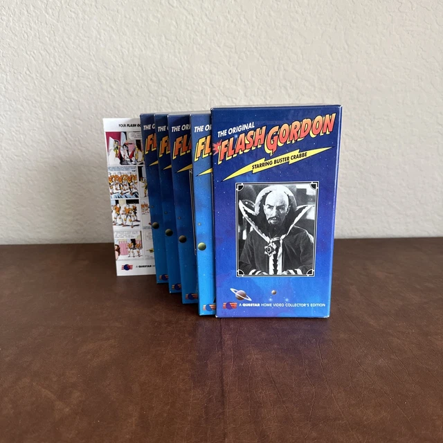 THE ORIGINAL FLASH Gordon Collector's Edition VHS 4 Tape Set £14.14 ...