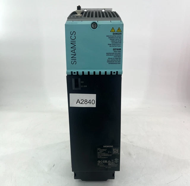 SIEMENS SINAMICS SINGLE Motor Module 45A 1P 6SL3120-1TE24-5AC0 A 2840/ ...