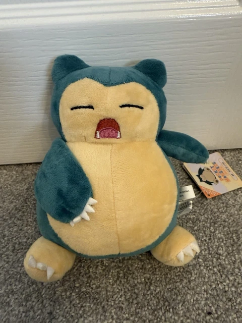 SNORLAX OFFICIAL POKEMON Pocket Monsters Plush Nintendo Soft Toy. Good ...