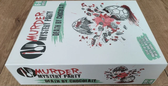 MURDER MYSTERY CLASSIC Game Death By Chocolate 6 - 8 Ospiti Teen ...