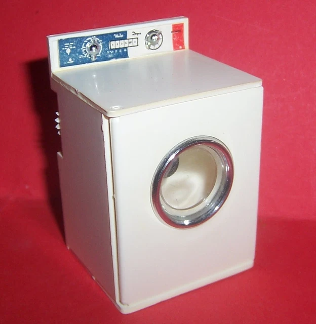 VINTAGE 1970'S LUNDBY BARTON DOLLS HOUSE WORKING WASHING MACHINE £6.99 ...