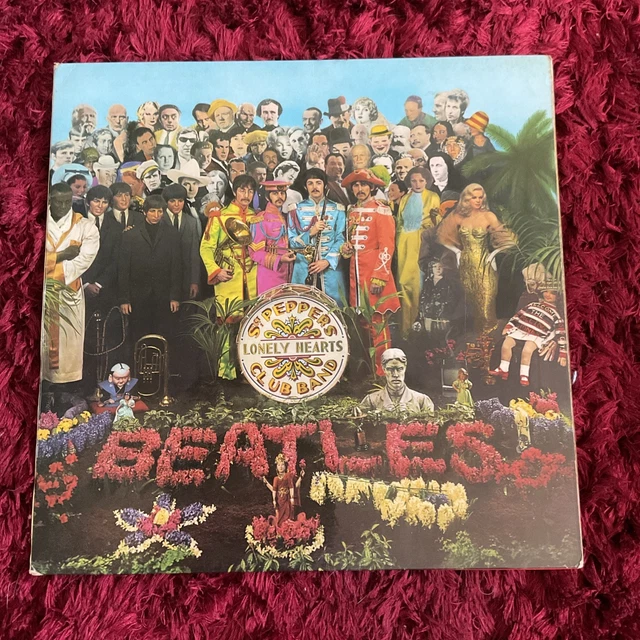 THE BEATLES SGT PEPPERS LONELY HEARTS CLUB BAND 1967 1st press UK VINYL ...