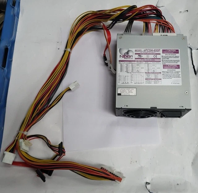 NIPRON EPCSA-650P EPCSA-650P-E2S 650W Dc Power Supply (R3S13.8) £502.84 ...